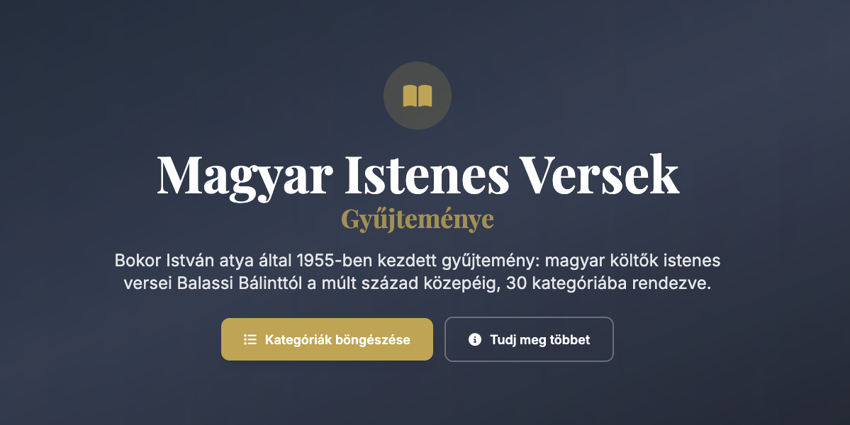 Huszt - Kölcsey Ferenc - Magyar Istenes Versek